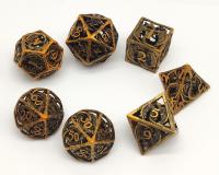 China Multipurpose Resin Polyhedral Dice Moistureproof Hand Polished for sale