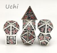 China Antiwear Practical Polyhedral Dice DND Waterproof Sharp Edged for sale