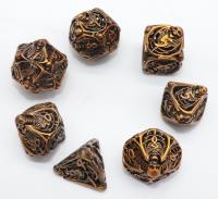 China Micro Lightweight Polyhedral Dice Set Multipurpose For Collection for sale