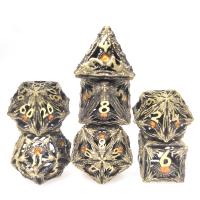 China Polyhedral Dice Multipurpose pokemon Dice Odorless Manual Grinding for sale