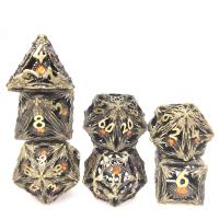 China Polyhedral Dice Multipurpose pokemon Dice Odorless Manual Grinding for sale