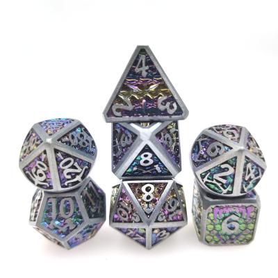 Cina Board game GST Multipurpose metal dice polyhedral Durable DND in vendita