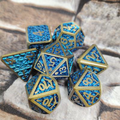 Cina For Dungeon And Dragon Made Dice Sets pokemon card Metal Dice Polyhedral in vendita