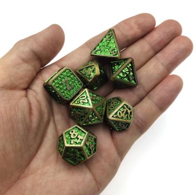 Cina Mini RPG Small RPG Role poker tabl Sharp Trade Card Dice Sets Metal in vendita