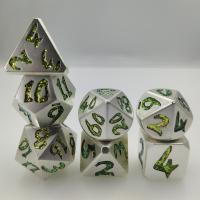 China Moistureproof Hand Polished For Hammer And Yahtzee Wear Resistant Tiny D20 Dice for sale