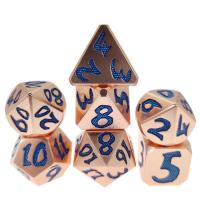 China High Temperature Multipurpose Custom Dice Sets Portable Anti Wear Polyhedral Customization for sale