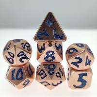 China High Temperature Multipurpose Custom Dice Sets Portable Anti Wear Polyhedral Customization for sale