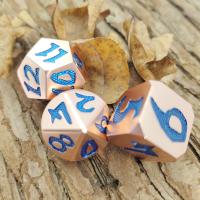 China High Quality Dice Practical Polyhedral customizationDice Metal Gaming Dice Manual for sale