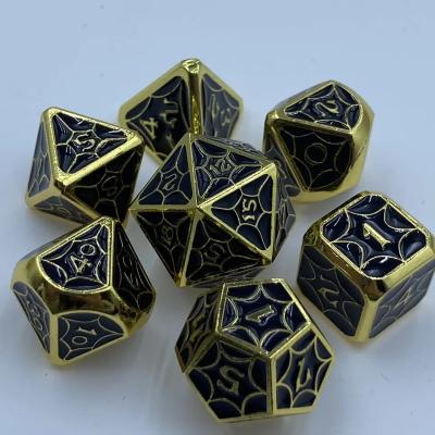 Cina Alloy Dice Set Wear Resistant Handmade Multi-Face PRG Dice Dragon And Dungeon in vendita