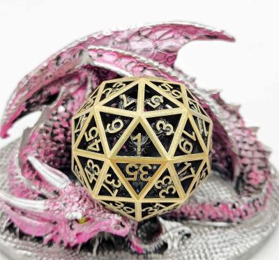 Cina 60D Macrobine Zinc Alloy Metal Dice Set Desktop Game Unique DND in vendita
