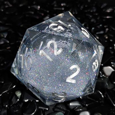 China 20D Single Resin Running Sand Dice Set Cruzu'S Call RPG#DND#Coc Te koop