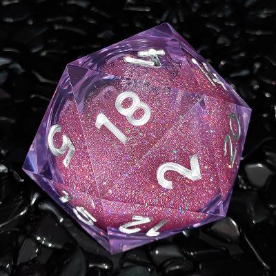 China 20D Single Resin Running Sand Dice Set Cruzu'S Call RPG#DND#Coc Te koop