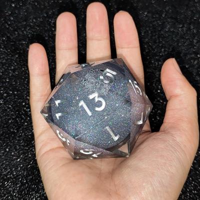 China 20D Single Resin Running Sand Dice Set Cruzu'S Call RPG#DND#Coc Te koop