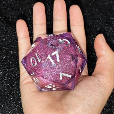 China 20D Single Resin Running Sand Dice Set Cruzu'S Call RPG#DND#Coc Te koop