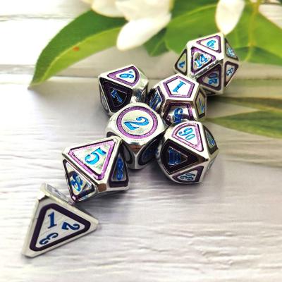 Cina DND RPG Solid Metal Dice Suits Electro Swimming Technology Wandering Earth in vendita