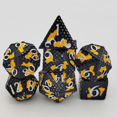 Китай Python Texture Metal Dice Set  Multi Face Desktop Game#Dnd#Coc продается