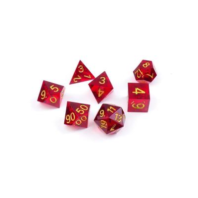 中国 レッド・リンゴ 天然樹脂のダースセット デスクトップゲーム マジック・ドメイン アドベンチャー DNDダース 販売のため