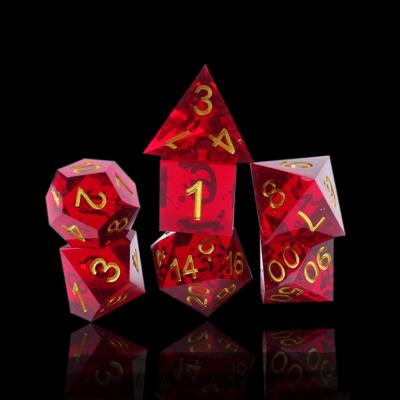 中国 レッド・リンゴ 天然樹脂のダースセット デスクトップゲーム マジック・ドメイン アドベンチャー DNDダース 販売のため