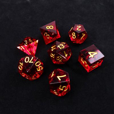 中国 レッド・リンゴ 天然樹脂のダースセット デスクトップゲーム マジック・ドメイン アドベンチャー DNDダース 販売のため