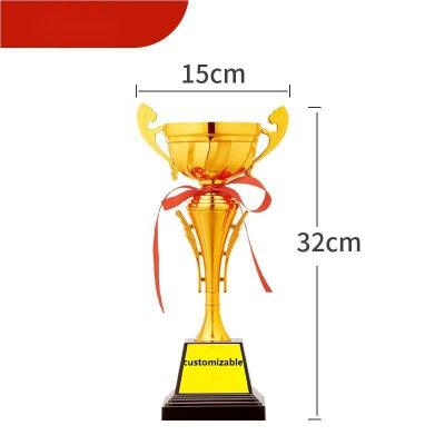 Cina Customized Metal Trophy Cup 32cm Hight Tear Resistant in vendita