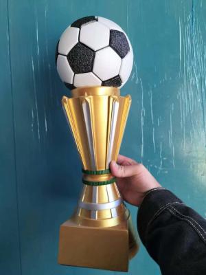 Cina Sports Competition Resin Trophy With Customize Logo in vendita