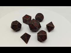 D6 D8 D10 Mini Polyhedral Dice No Peculiar Smell Multipurpose