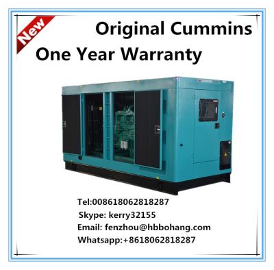 China 200KVA silent /soundproof diesel generator set bu Cummins engine for sale