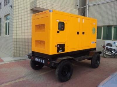 China 40KVA/40KW diesel generator powered by Cummins engine 4BTA3.9-G2 three-phases trailer type on sale for sale