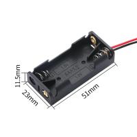 China 1.5V battery pack for 2 AAA batteries, with 15cm wire for sale