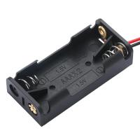 China 1.5V battery pack for 2 AAA batteries, with 15cm wire for sale