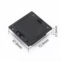 China Three AA batteries with lids and switches, embedded in a case for sale