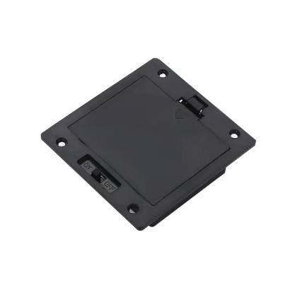 China 3AA embedded battery box with lid and switch for sale