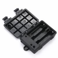 China 3AA waterproof battery box with lid and switch, 8 functions for sale