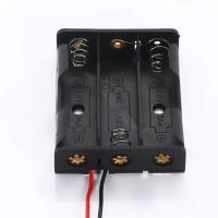 China 3AA battery holder with 15cm wire, open type for sale