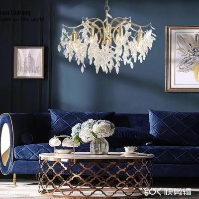 China Nordic fancy lights for home led lamps house crystal living room lighting fixtures luxury ceiling pendant modern chandeliers for sale