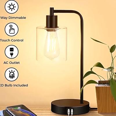 China Amazon lamp table wish ebay Ali express one-stop services table lamps wholesale bed side rechargeable table lamp for sale