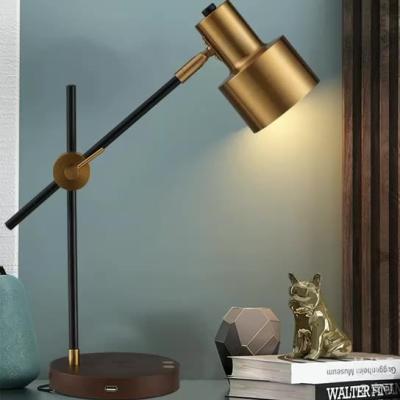 China Modern table lamps & reading lamps wholesale touch control usb charging bed side table lamp bedroom reading room for sale