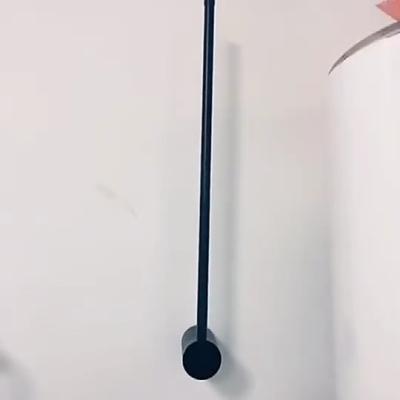 China Modern Black Small Minimalist LED Retro Vintage Indoor Wall Lamps For Bedroom Hotel for sale