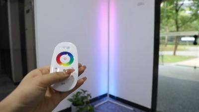 China Wholesale discount remote control smart metal stand corner modern rgb led floor lamp for living room for sale