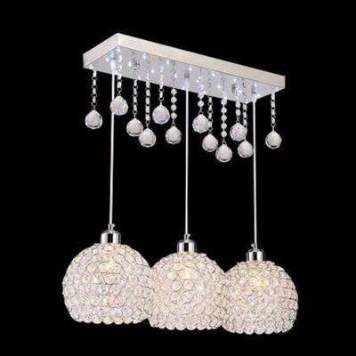 China Round crystal modern pendant light for home decoration for sale