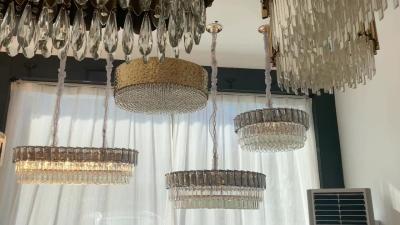 China Chandeliers Pendant Lights Luxury Modern Kitchen Hall Led Pendant Light Mounted Light For Living Room for sale