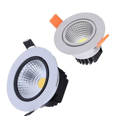 China Anti glare eyes protecting Indoor ceiling Light 85-285v high lumen IP65 COB embedded 4 inch 6 inch 8 inch down lighting for sale