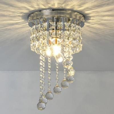 China New arrival auto lighting system crystal garden ring ceiling Led strip lights headlight bars light Lamp for sale