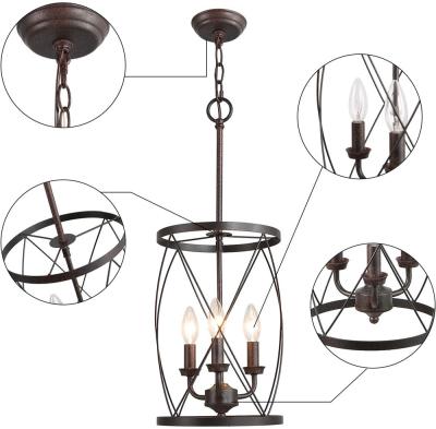 China Industrial 3-Light Pendant Lighting for Kitchen Island, Stairway, Dining Room for sale