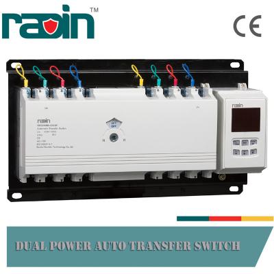 China High Quality  3P/4P 100A---225A CB Type White Dual Power Transfer Switch,Automatic Transfer Switch (RDQ3NMB-100) for sale