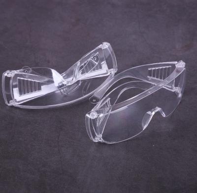 China Perfect Eye Protection Clear Anti-Impact Dustproof Safety Glasses Protective Goggles for sale