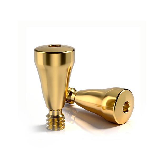 Quality Grade 4 Medical Titanium Healing Abutment With Superior Thread Compatibility for sale