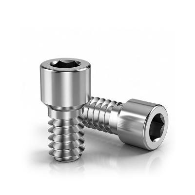 China Grade 5 Medical Titanium Dental Screw With Corrosion Resistance For Implant Connections for sale