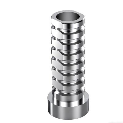 China Grade 4 Medical Titanium Temporary Abutment With Superior Thread Compatibility for sale