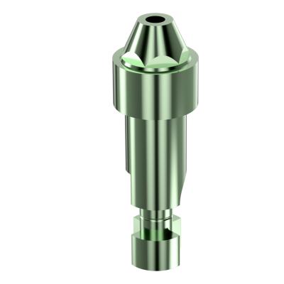 China Grade 4 Medical Titanium Dental Analog With Corrosion Acid Alkali Resistance For Implant Mating for sale